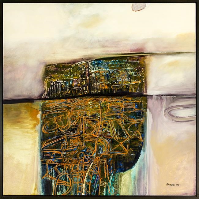 Robert Ellis | Motorway in Mist (1965) | MutualArt