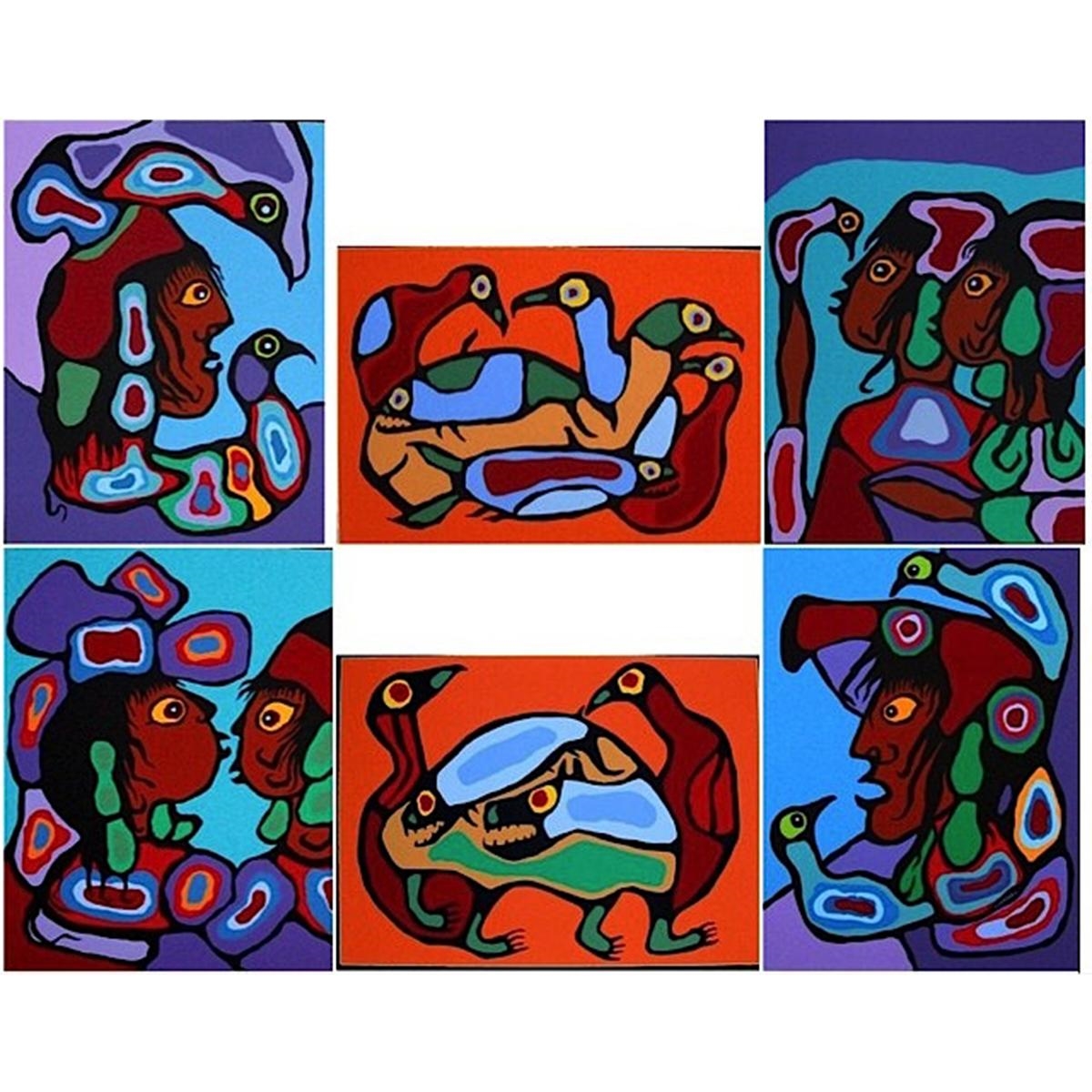 Norval Morrisseau | THE FAMILY | MutualArt