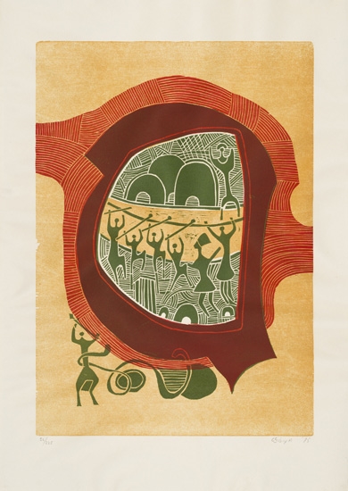 Lucky Sibiya | No.5, Mabatha Agrees To Kill Dingane (1975) | MutualArt