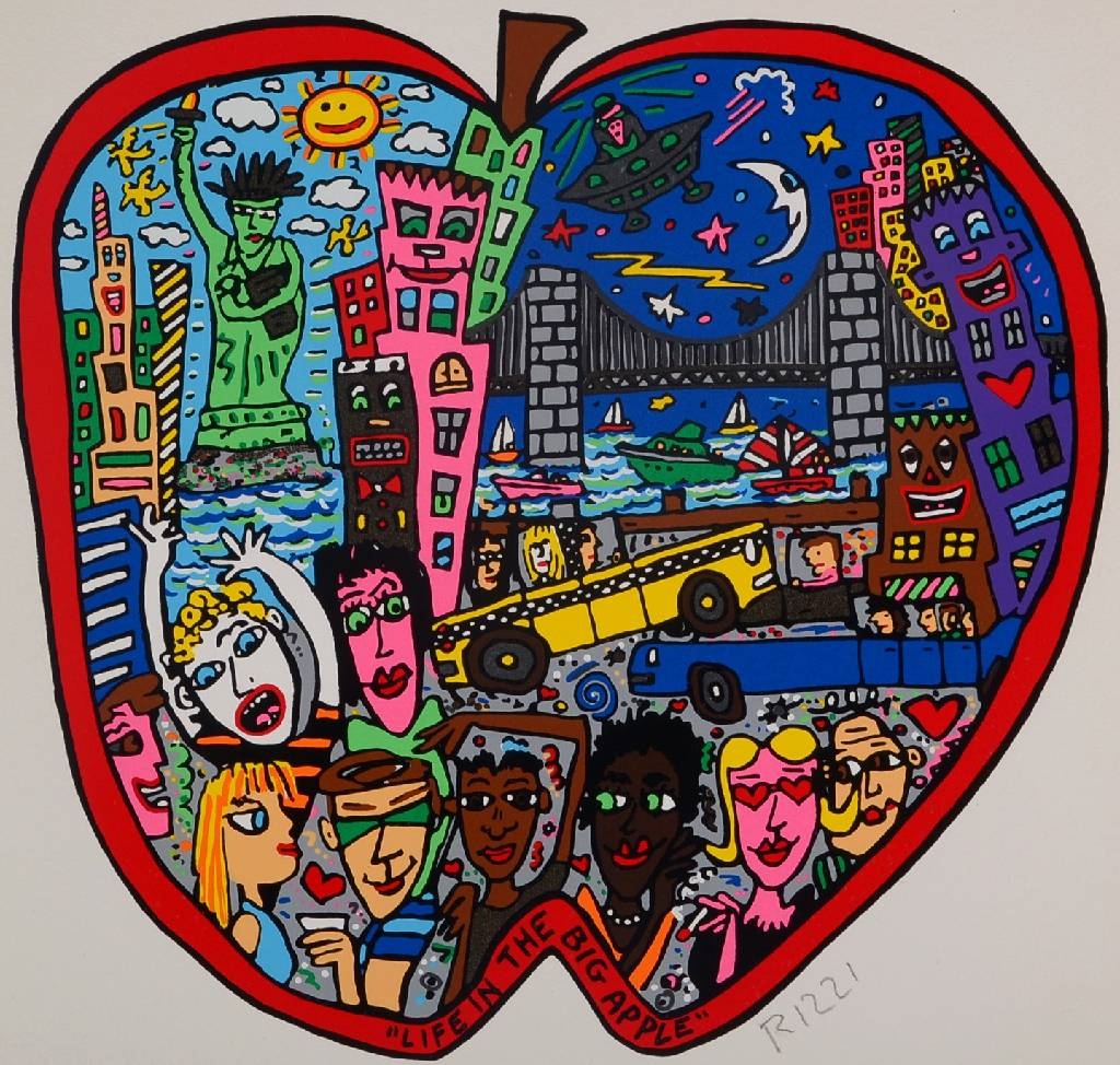 James Rizzi | Life in The Big Apple | MutualArt