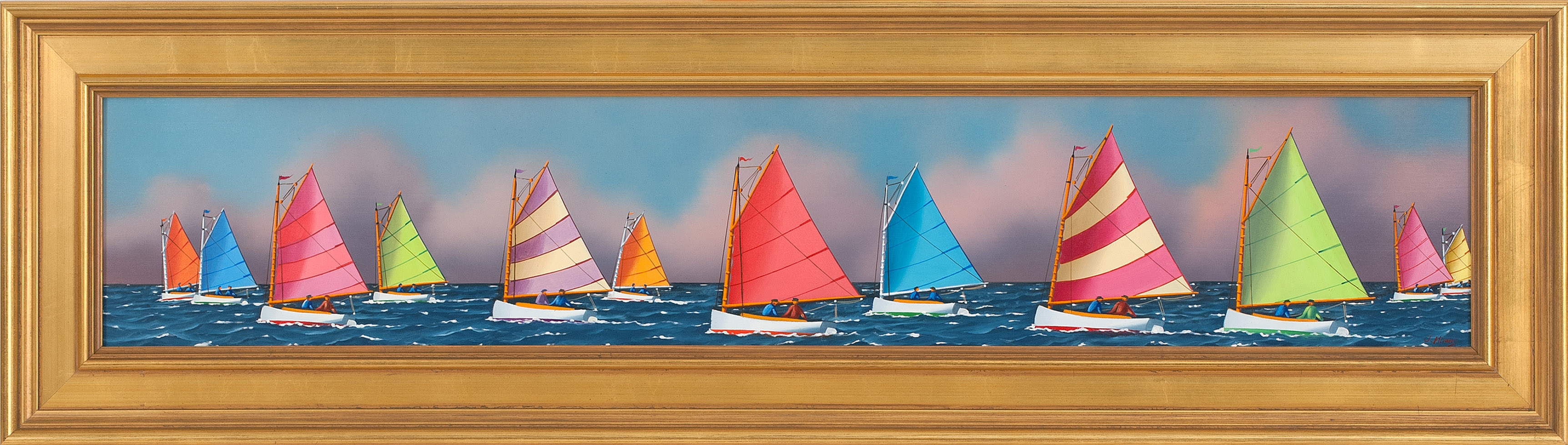Jerome Howes | The Rainbow Fleet | MutualArt