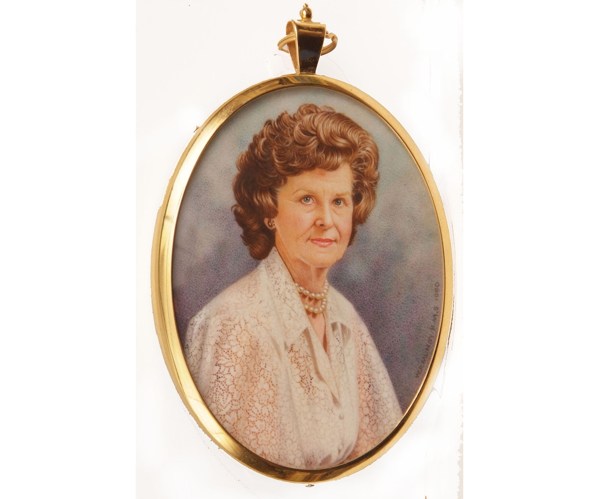 William Mundy | Portrait of Mrs Joan Patricia Carter (1980) | MutualArt