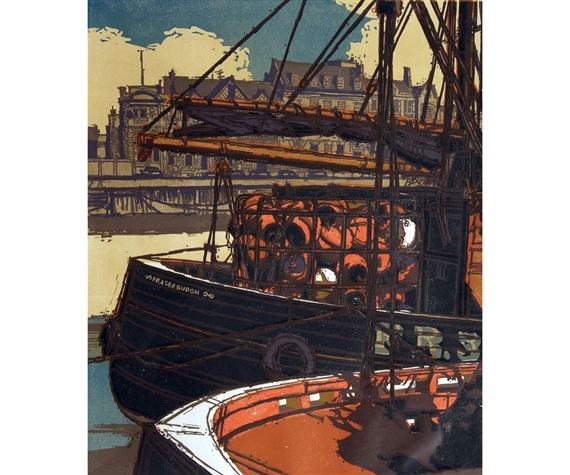 H.J. Jackson | Fish Wharf/6 (1968) | MutualArt