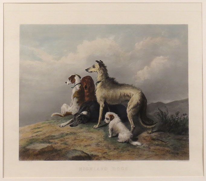 Edwin Landseer | Highland Dogs | MutualArt