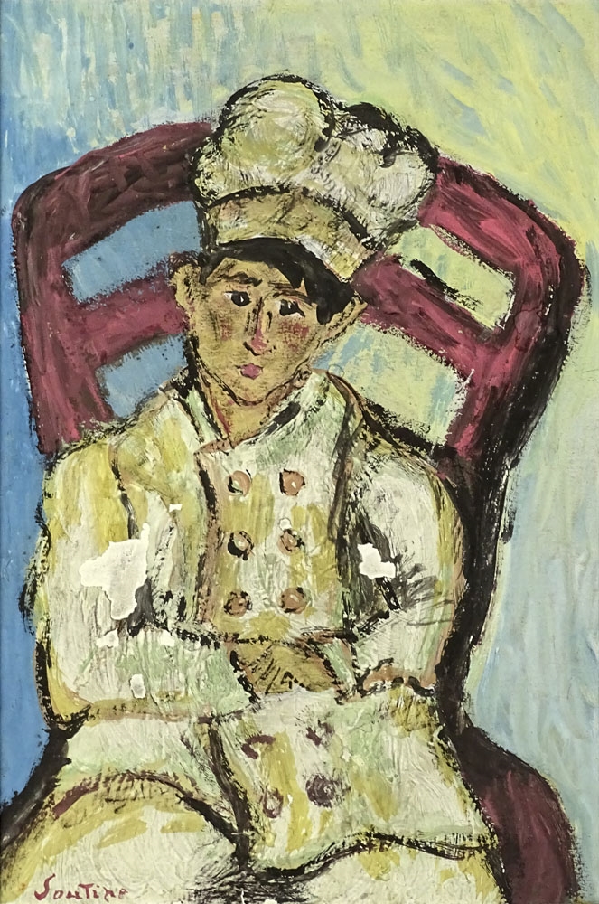 Chaim Soutine | Pastry Chef | MutualArt
