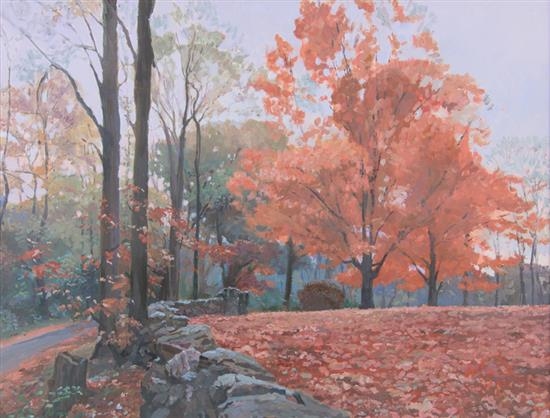 Lee Jamison | Morning in Red and Blue (1990) | MutualArt