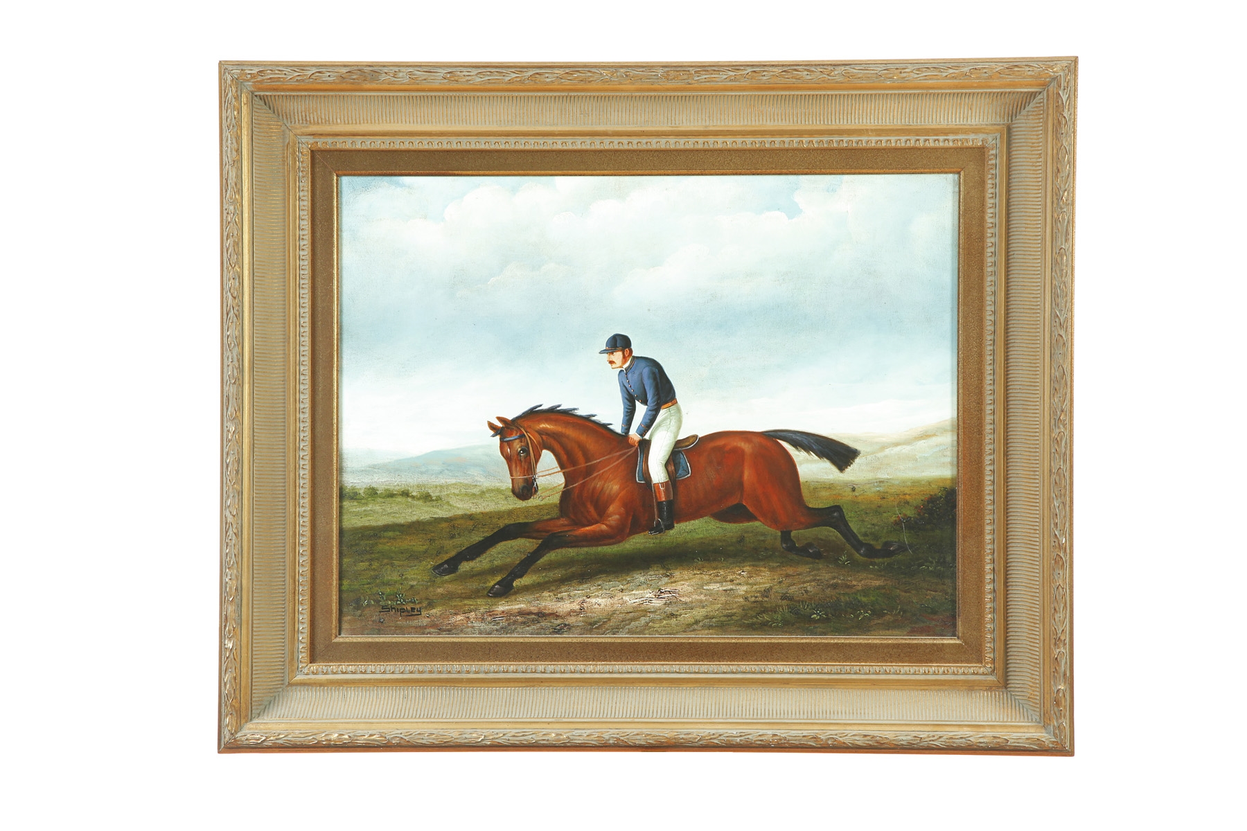 Shipley | JOCKEY ON A HORSE | MutualArt