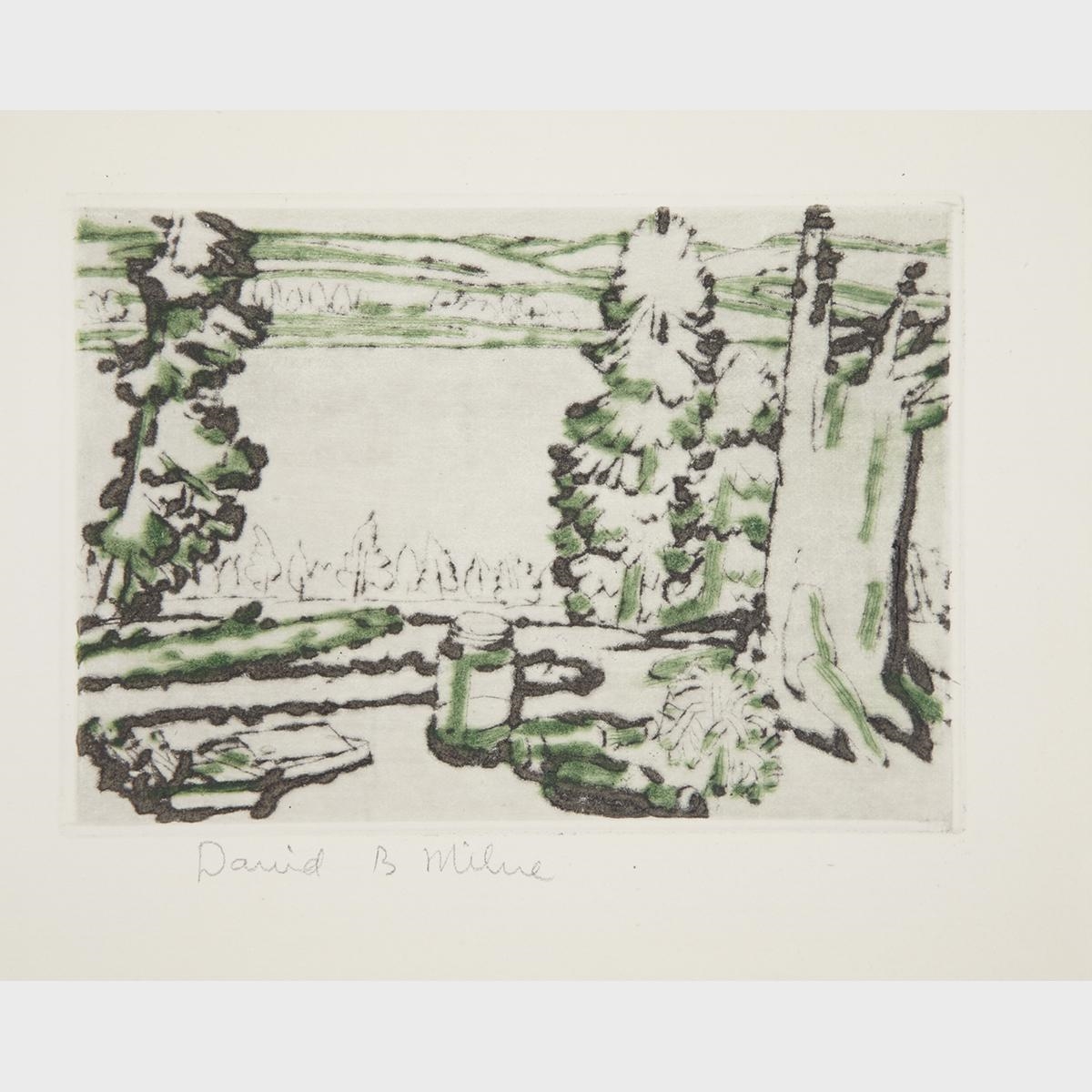 David B. Milne | HILLTOP (PAINTING PLACE) | MutualArt