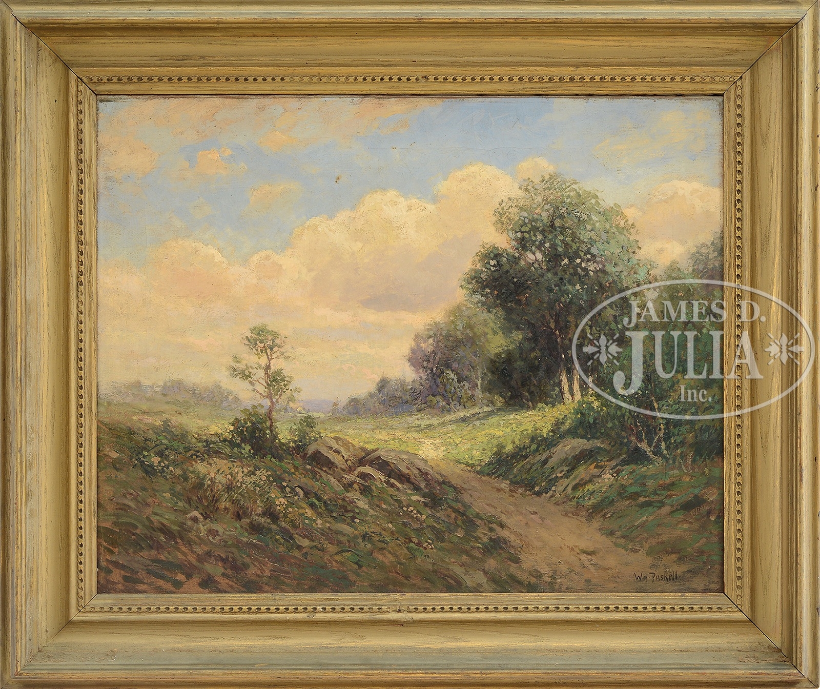William Frederick Paskell | SUNDAPPLED LANDSCAPE | MutualArt