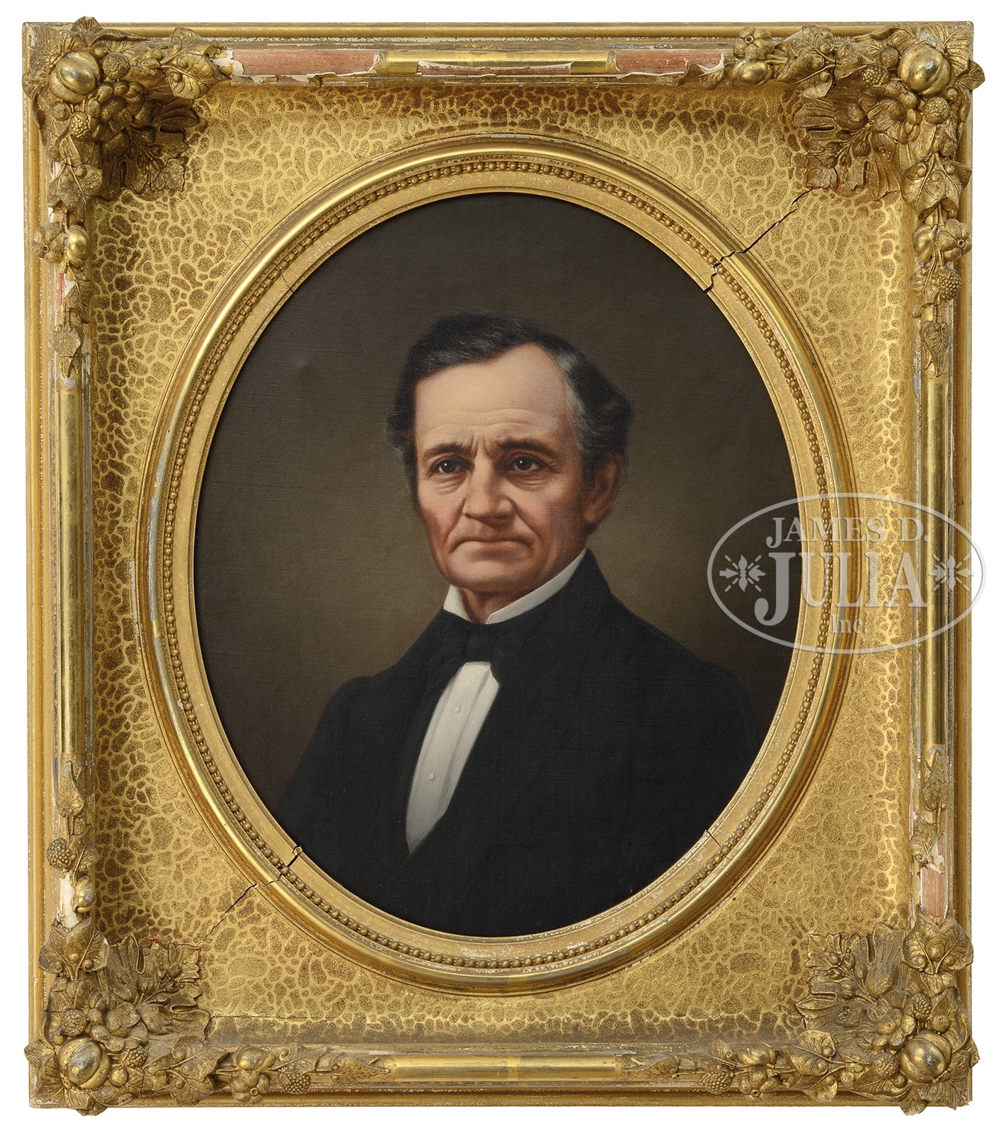 Calvin Curtis | PAIR OF PORTRAITS OF EZRA MORGAN AND HANNAH NASH MORGAN ...