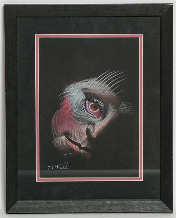 Frank McFadden | 2 WORKS: ALL SEEING EYE; AND SPEED OF LIGHT | MutualArt