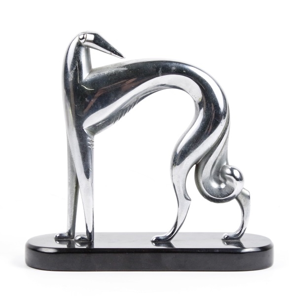 Franz Hagenauer | Borzoi Dog Sculpture (20th Century) | MutualArt