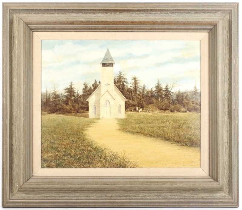 Butler Brown | Country Church (1973) | MutualArt