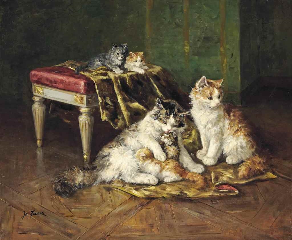 Marie Yvonne Laur | The family at rest | MutualArt