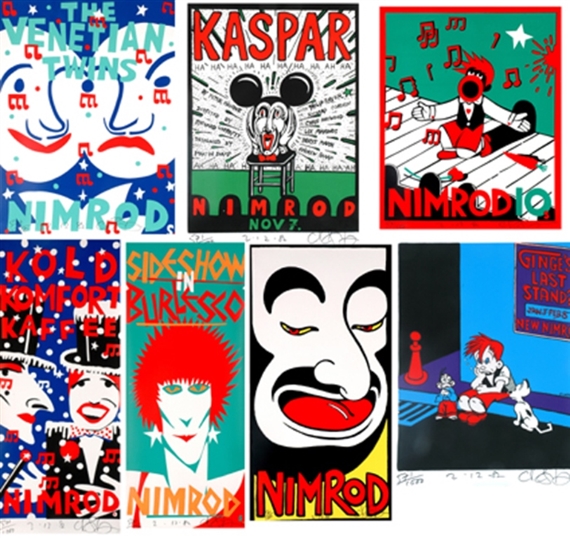 Martin Sharp | Nimrod Posters (1982) | MutualArt