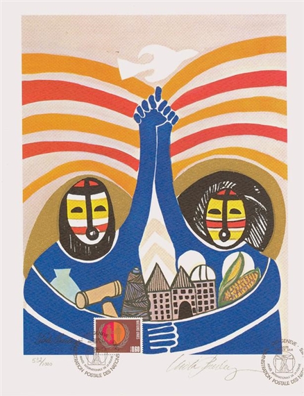 Viola Burley Leak | Annee Internationale de la Femme (1975) | MutualArt