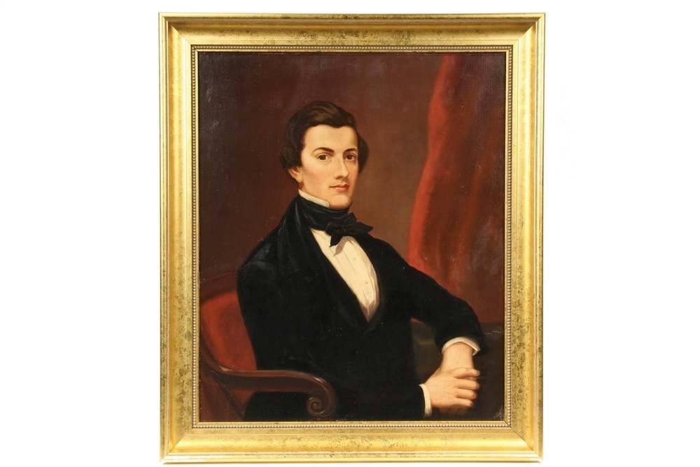 Frederick R. Spencer | Portrait of Stephen Collins Foster (1848 ...
