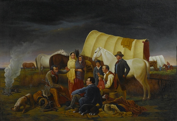 William Ranney | Advice on the Prairie | MutualArt