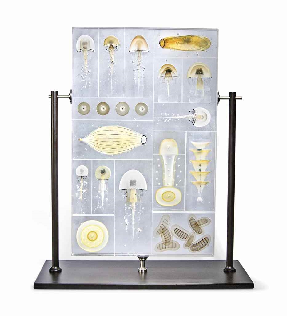 Dam Steffen | A Danish Glass Sea Creature Panel (2014) | MutualArt