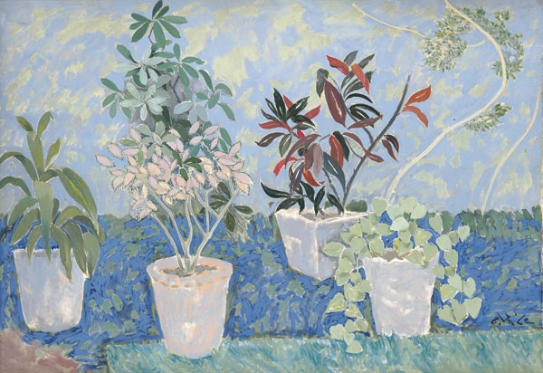 N.S. Bendre | UNTITLED (THE GOSSIP) (1988) | MutualArt