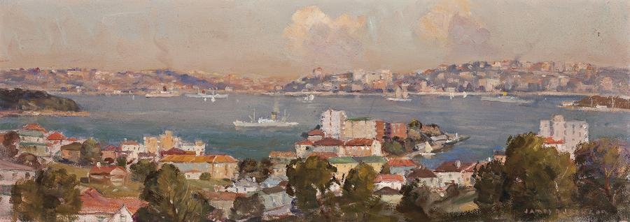 James R. Jackson | Sydney harbour from north sydney | MutualArt