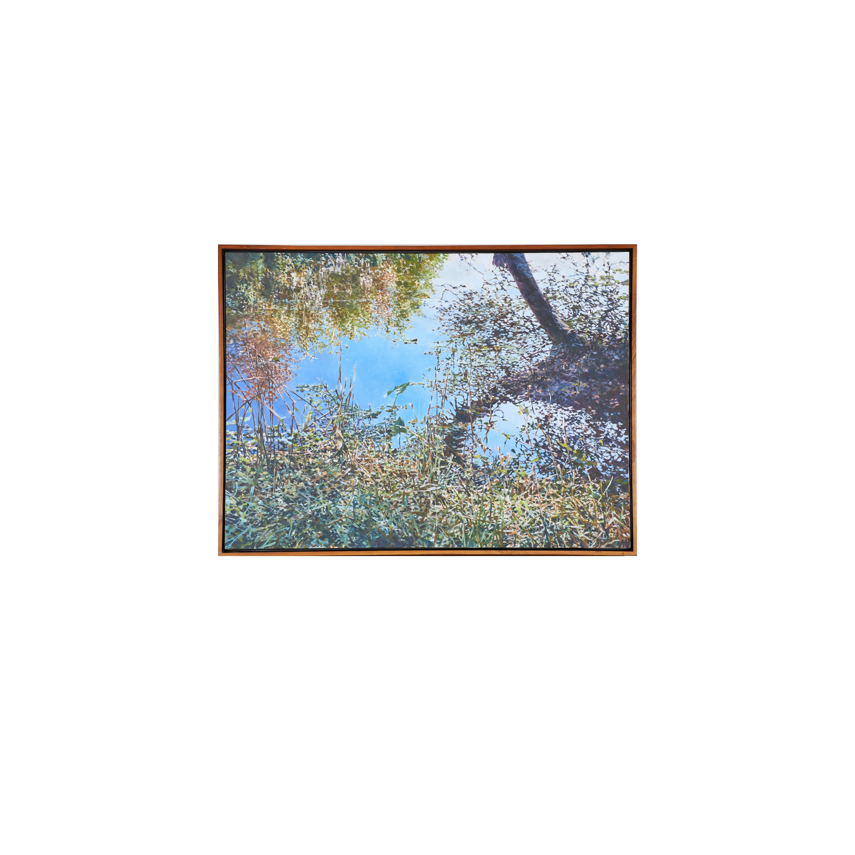 Bruce Marsh | Stream with Sky (1989) | MutualArt