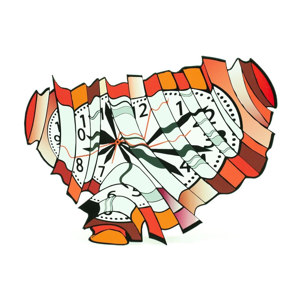 John MacGregor | RIPPLE TIME RED | MutualArt