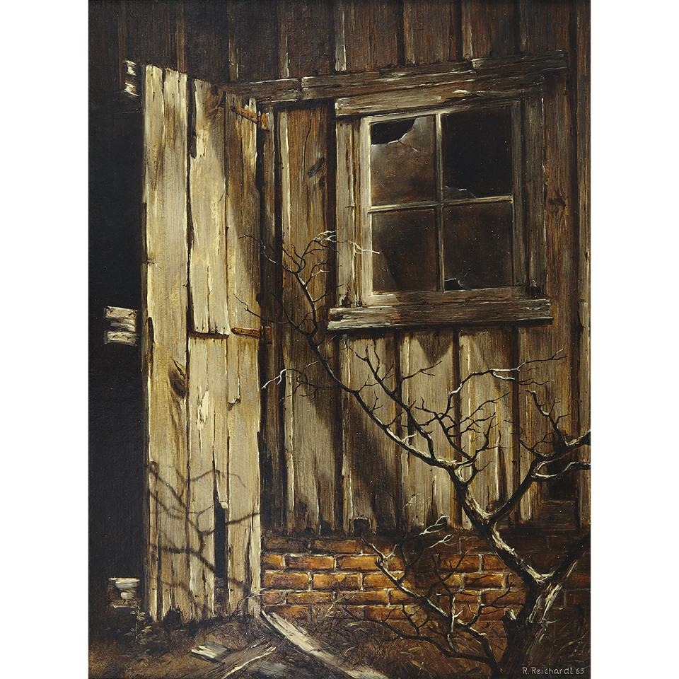 Rudi Reichardt | Barn Door (1965) | MutualArt