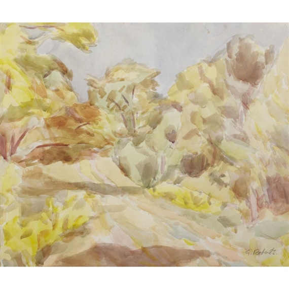 William Goodridge Roberts | LANDSCAPE NEAR KINGSTON (1934) | MutualArt