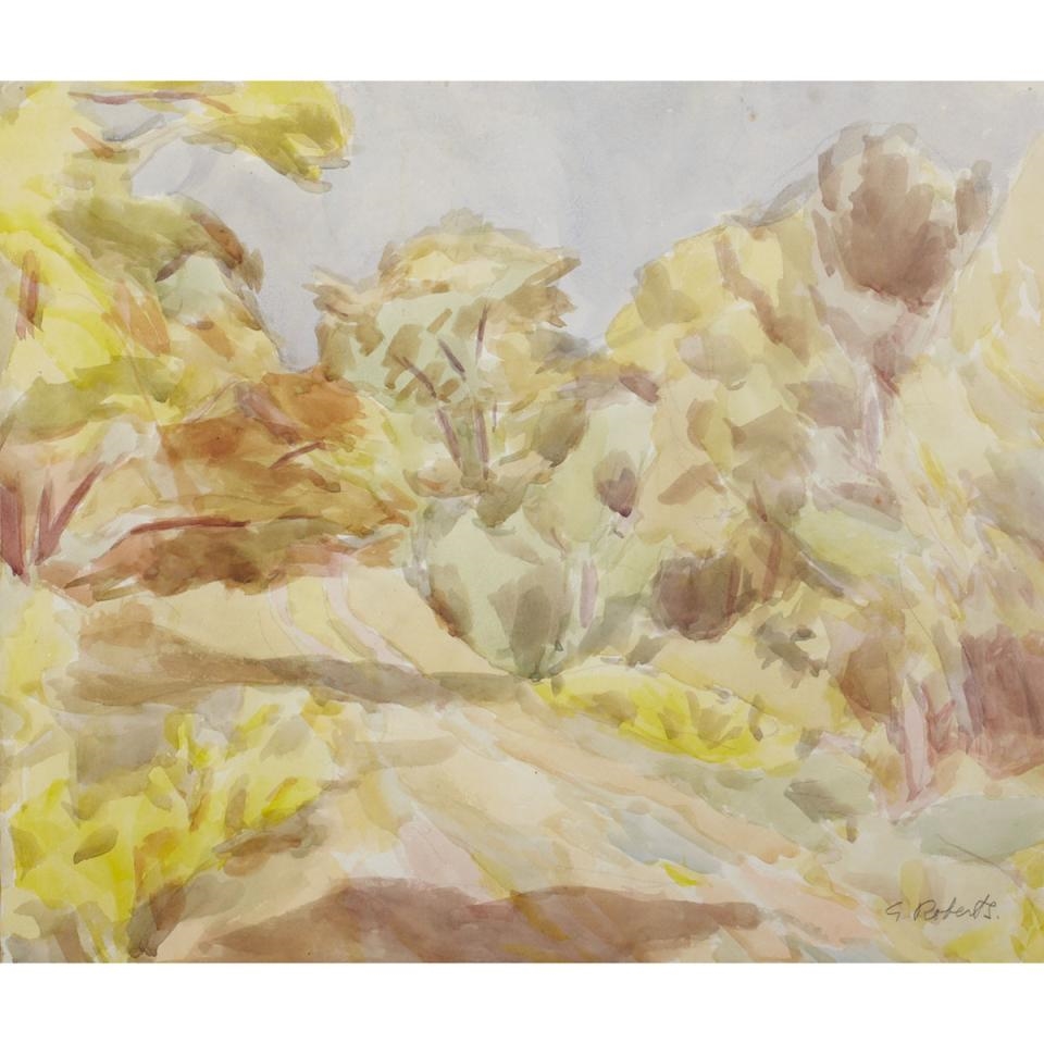 William Goodridge Roberts | LANDSCAPE NEAR KINGSTON (1934) | MutualArt