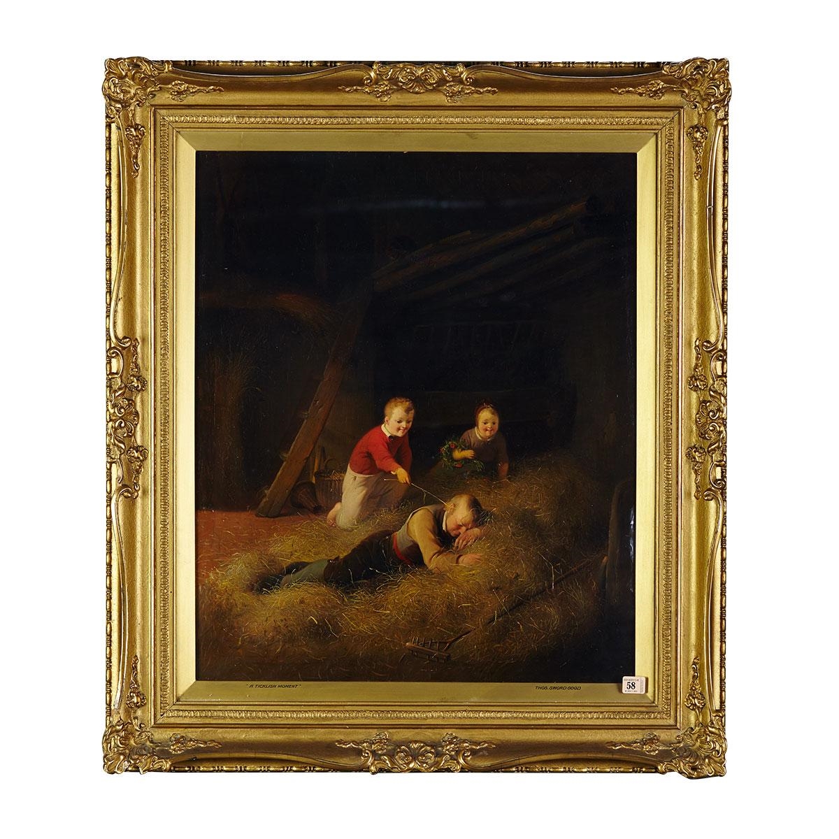 Thomas Sword Good | A TICKLISH MOMENT | MutualArt