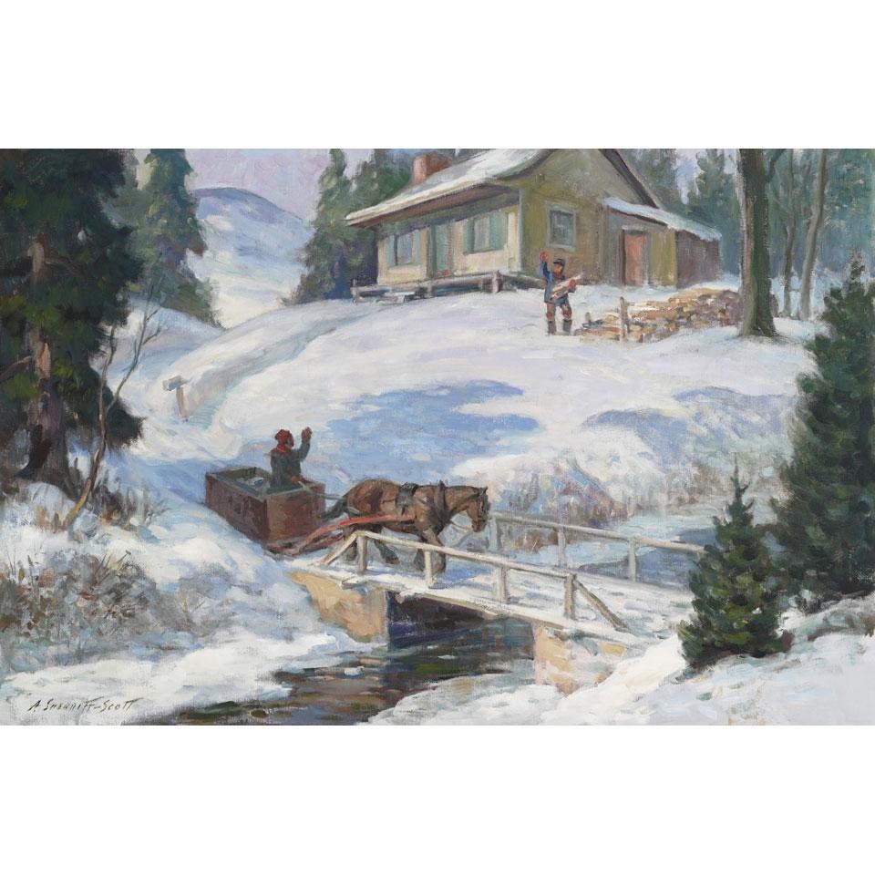 Adam Sheriff-Scott | WINTER SCENERY, STE-ADELE | MutualArt