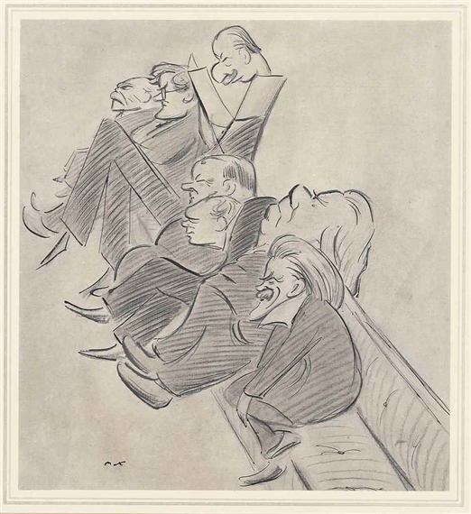 Sir Max Beerbohm | A part of the Front Bench of the Liberal Government ...