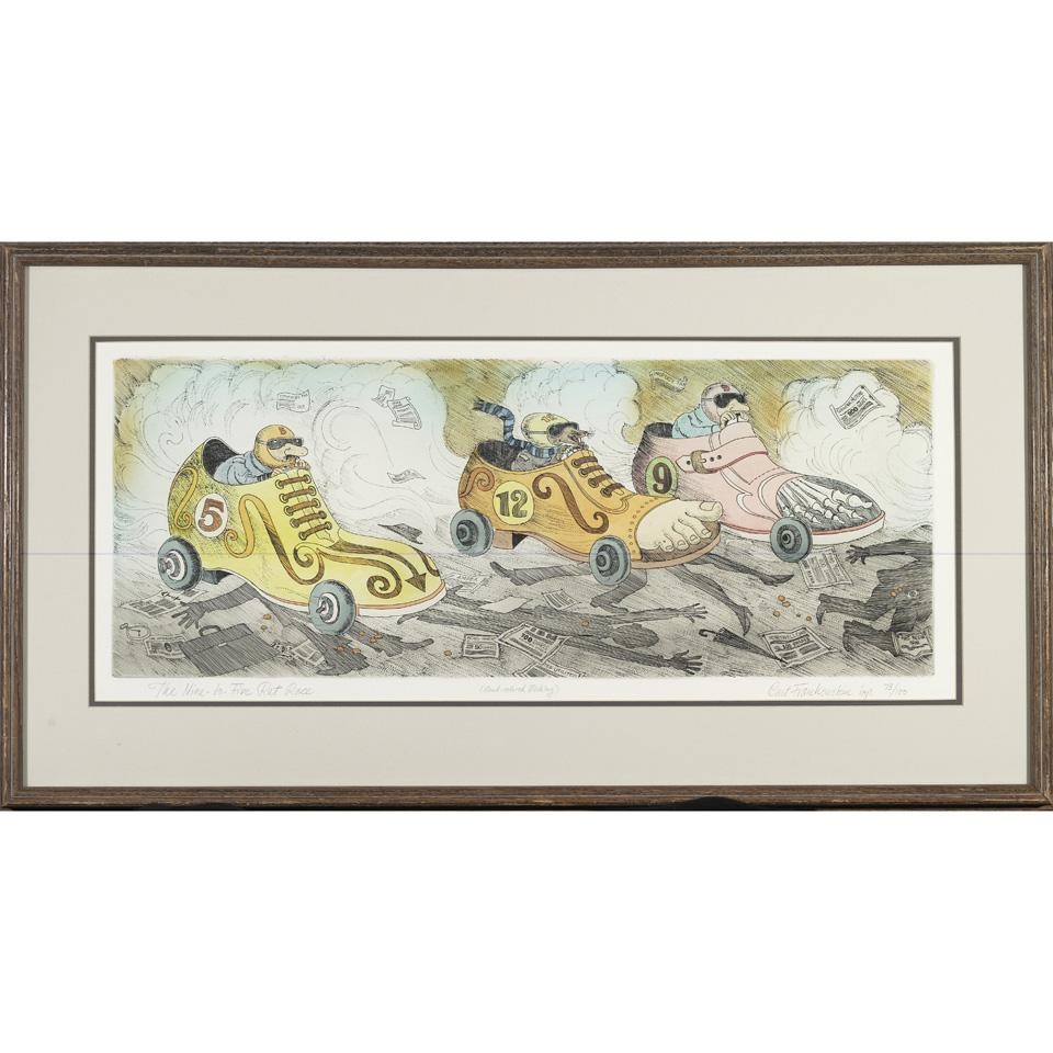 Curt Frankenstein | THE NINE TO FIVE RAT RACE | MutualArt