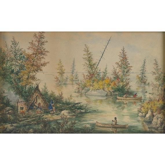 Alfred Worsley Holdstock | THE THOUSAND ISLANDS | MutualArt