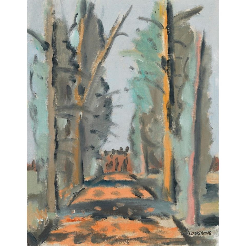 Stanley Cosgrove | CHEMIN DE FORET (1976) | MutualArt