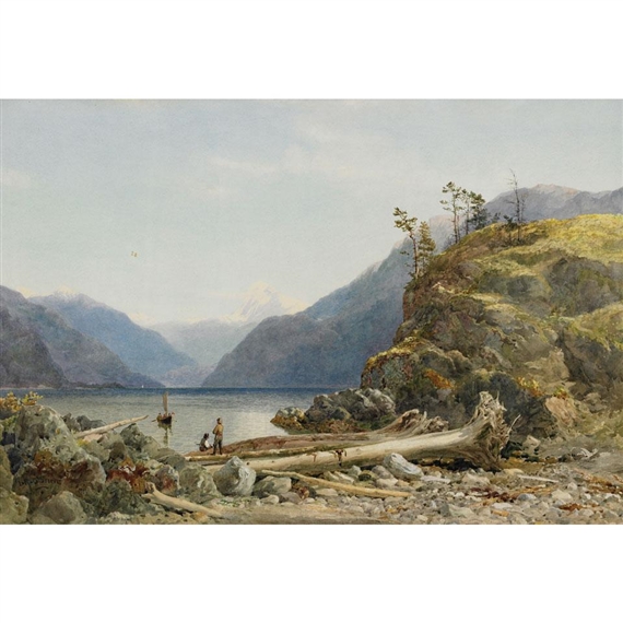 Lucius R. O'Brien | MT. INTCHEKAI, HOWE SOUND (1888) | MutualArt