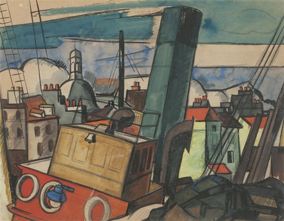 Anne Estelle Rice | The Port | MutualArt