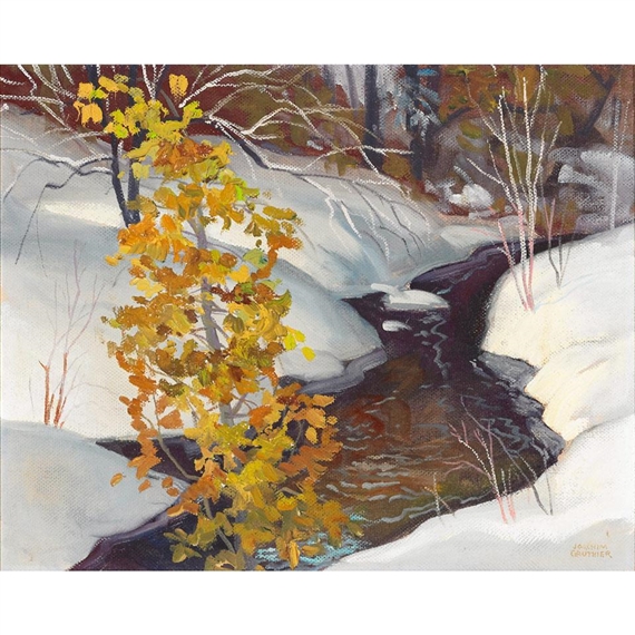 Joachim George Gauthier | WINTER STREAM | MutualArt