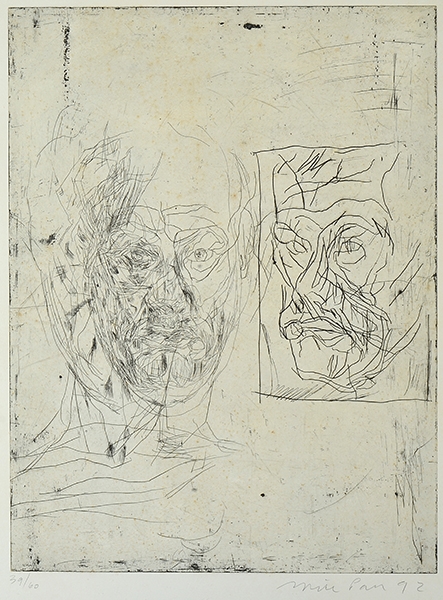Mike Parr | Untitled #2 (1995) | MutualArt