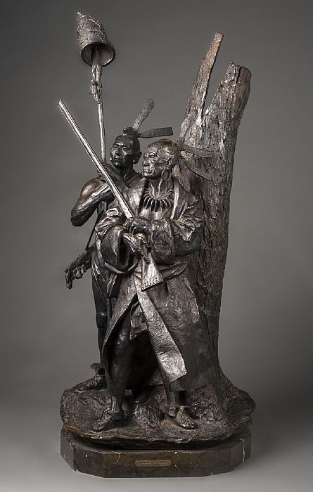 Harry Jackson | Algonquin Chief and Warrior (1971) | MutualArt