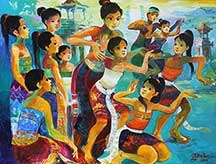 Gunawan Bagea | Belajar Menari (2015) | MutualArt