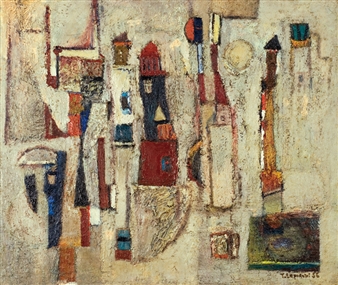 Tadeusz Lapinski | 115 Artworks at Auction | MutualArt