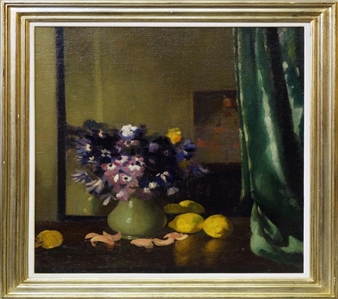 George Telfer Bear | The pink frock | MutualArt