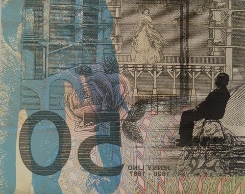 British School, 20th Century | Abstract bank notes | MutualArt