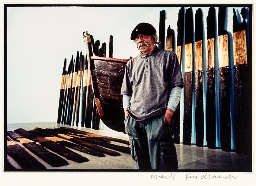 Marti Friedlander | Ralph Hotere and Black Phoenix | MutualArt