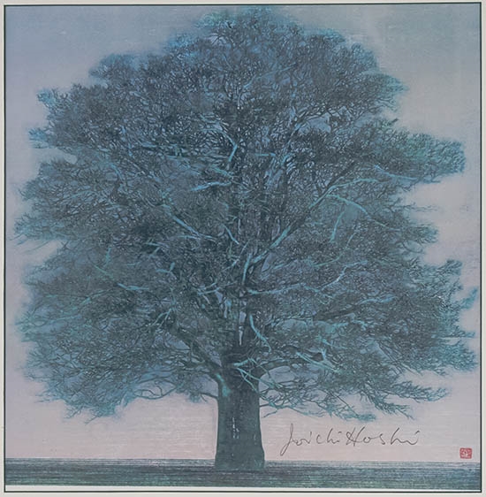 Joichi Hoshi | Blue Tree and Trees (Day): Two Works | MutualArt