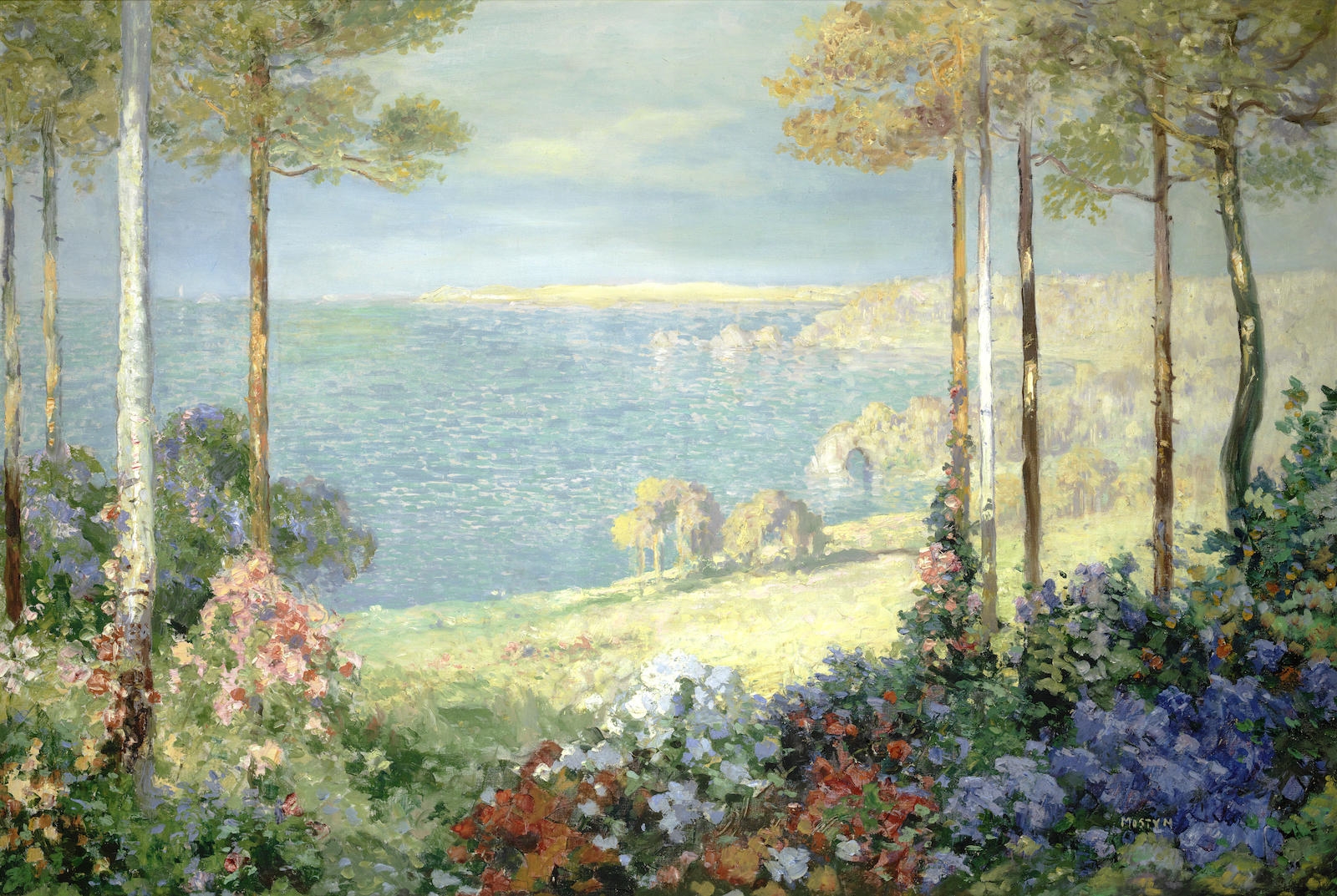 Thomas Edwin Mostyn | An enchanted garden (1923) | MutualArt