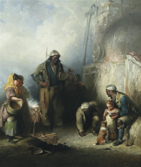 Henry Perlee Parker | Pitman at play (1838) | MutualArt