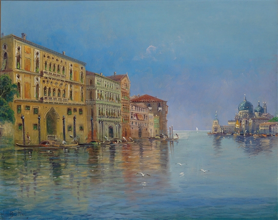 L. Bertini | Venetian Scene | MutualArt